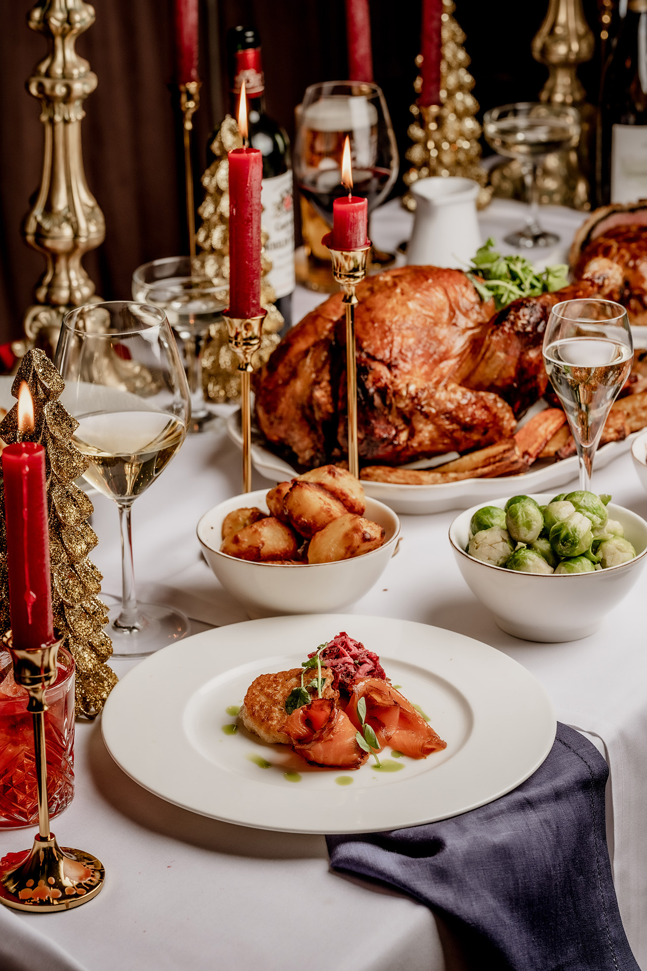 Book Christmas Parties & Christmas Dinner | The Huntsman, Bath, Bath